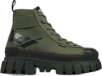 Palladium Damen Revolt Hi Army Boots, Grün, 37 EU