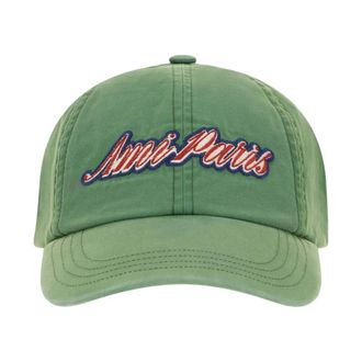 Ami Dont Forget to Love Cap - - Accessories - Herren - Gr&uuml;n - ONE SIZE
