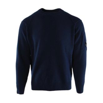 C.P. Company Blauer Wollpullover f&uuml;r M&auml;nner - - Knitwear - Herren - Blau - S