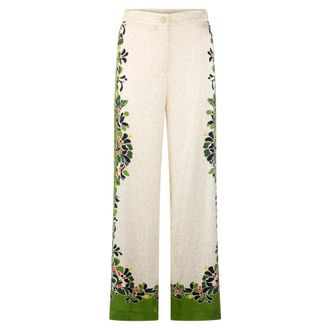 Marc Cain Flie&szlig;ende Hose Warri mit Printmix - - Trousers - Damen - Mehrfarbig - XS