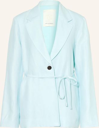 Moss Copenhagen Msch Copenhagen Blazer Mschgraciela Franciska Mit Leinen blau