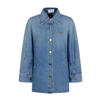 Givenchy Damen, Blusen & Hemden, Blau, SGr&ouml;&szlig;e