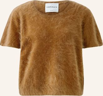 Oui Cashmere-Pullover braun