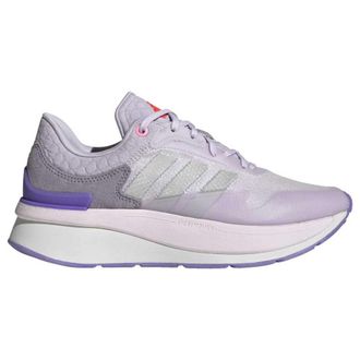 adidas Damen ZNCHILL Sneaker, Silver Dawn/Silver met./Purple Rush, 40 EU