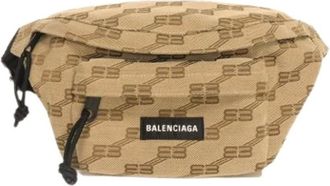 Balenciaga Sac bandouli&egrave;re Pre-owned - Homme - Pre-owned - Beige - Taille: ONE Size