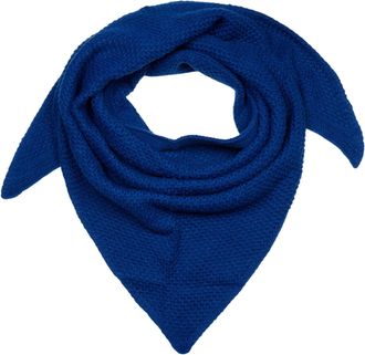 styleBREAKER Tuch Strick Dreiecktuch Reiskorn Strickmuster