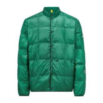 Moncler Homme, Vestes, Vert, Taille: XL Down Vestes