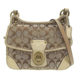 Coach Pre-owned Canvas crossbody-taschen - - Pre-owned - Damen - Beige - ONE SIZE