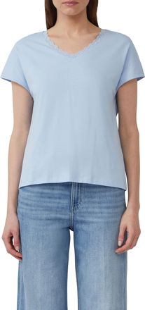 s.Oliver T-Shirt mit Spitze aus Modalmix