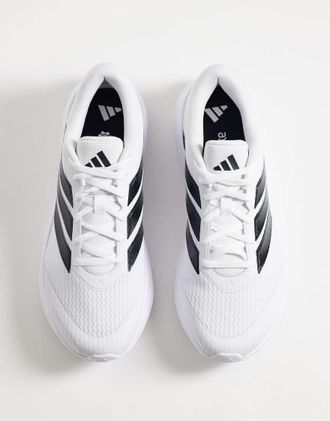 adidas adidas Running Run Falcon 6 Sneaker in Wei&szlig; und Schwarz