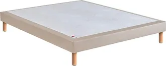 Ep&eacute;da Sommier tapissier 140x190cm - Beige - M&Eacute;DIUM EG&Eacute;RIE