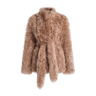 Nour Hammour Nour Hammour, Damen, Jacken, Beige, SGr&ouml;&szlig;e