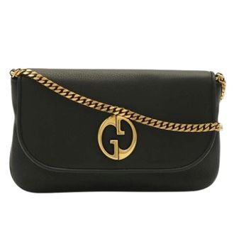 Gucci Sac bandouli&egrave;re vintage doccasion - Femme - Pre-owned - Noir - Taille: ONE Size