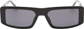 HUGO BOSS Rechteckig-Sonnenbrille f&uuml;r Herren (Grau)
