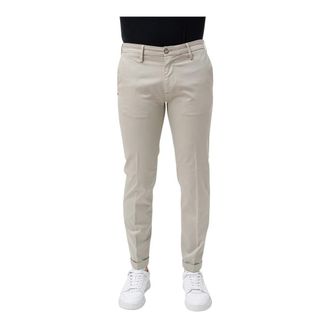 Re-hash Chinos mit Umschlag Mucha Stil - - Trousers - Herren - Beige - W30