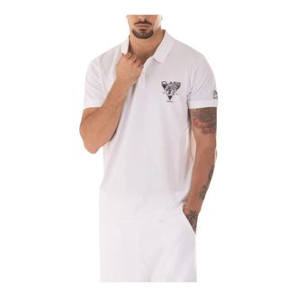Just Cavalli Herren Logo Polo Shirt - - Tops - Herren - Wei&szlig; - XL