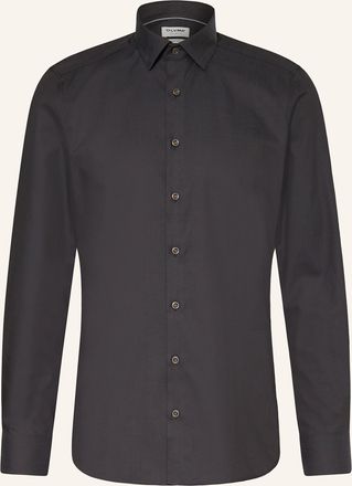 Olymp Hemd Luxor Body Fit grau