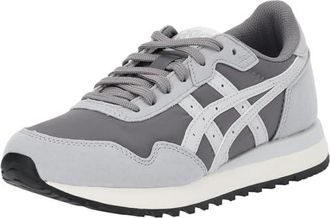 Asics Homme Tiger Runner II Sneaker, Carbon/Cloud Grey, 44.5 EU