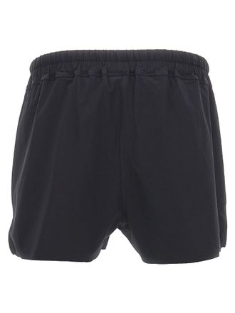 Rick Owens Mens Black Nylon Swim Shorts