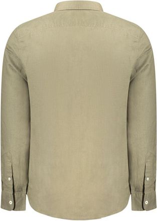 Timberland Organic Cotton Linen Shirt - Green