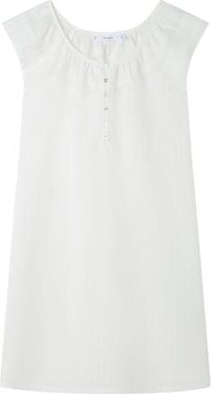 Women'secret Short Nightdress Maternity 2 Chemise de Nuit, Blanc, XL Femme