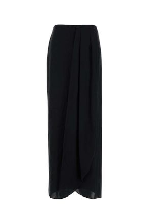 Maison Margiela Satin Skirt - Black