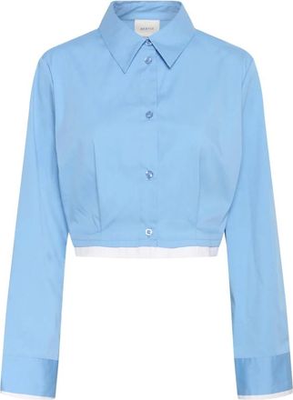 Gestuz Femme, Blouses et Chemises, Bleu, Taille: 46 FR Chemises