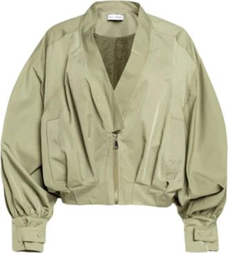 Weili Zheng Femme, Vestes, Vert, Taille: 38 FR Bomber Jacket
