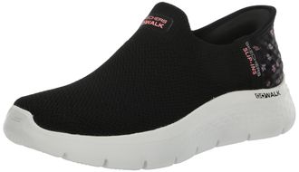 Skechers Slip-Ins: GO Walk Flex - Sunset Rose 124822-BKPK, Women Sneakers, Black, 36,5 EU