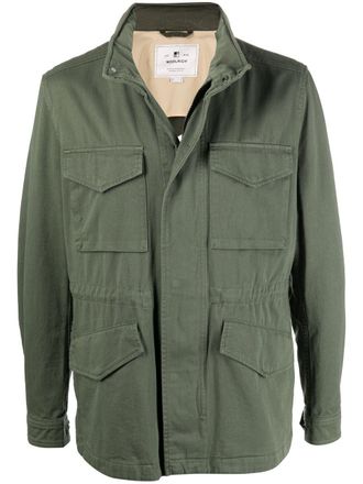 Woolrich veste Field en coton - Vert