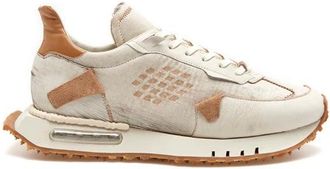 Bepositive Homme, Chaussures, Beige, Taille: 44 EU Space Race Laser Cut Baskets