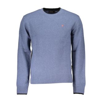 Napapijri Round-Neck Strickwaren - - Knitwear - Herren - Blau - 2XL