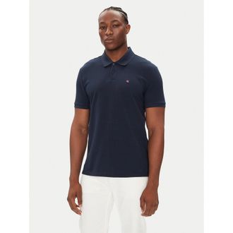 Calvin Klein Jeans Poloshirt LV040EM269 Dunkelblau Regular Fit