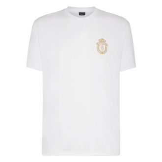 Billionaire Boys Club T-Shirt Rundhals SS Crest - - Tops - Herren - Wei&szlig; - XS