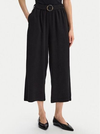 Vero Moda Culottes Bree 10341670 Schwarz Cropped Fit