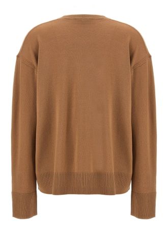 Stella McCartney Womens Beige Wool Cardigan Clothing