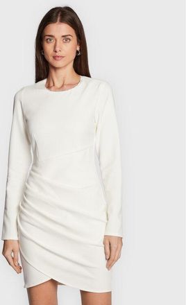 Silvian Heach Coctailkleid CVA22141VE Weiß Slim Fit