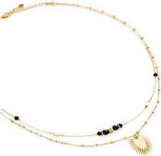 Au Printemps Paris Collier double