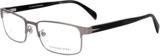 Eyewear by David Beckham Geometrisches Brillengestell - - Accessories - unisex - Grau - 57 MM