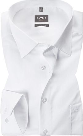 Olymp Herren Hemd weiß Comfort Fit