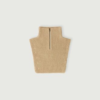 SOEUR COL WOOL BEIGE