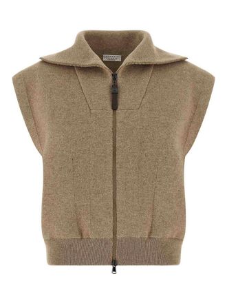 Brunello Cucinelli Rundhalspullover - Beige