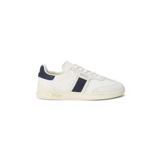 Polo Ralph Lauren Heritage Aera Leder-Sneakers - - Shoes - Damen - Wei&szlig; - 37 EU