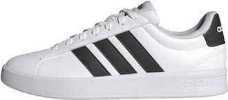 adidas Homme Grand Court 3.0 Shoes, FTWR White/Core Black/FTWR White, 39 1/3 EU