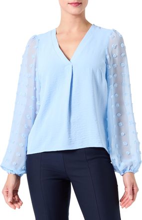 Vila Visilua L/S V-Neck Top/E