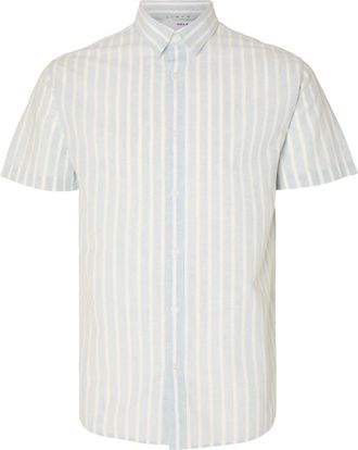 Selected Selected Homme Male Kurzarmhemd Klassisches