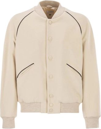 Pantaloni Torino Homme, Vestes, Beige, Taille: M Classic Bomber Jacket