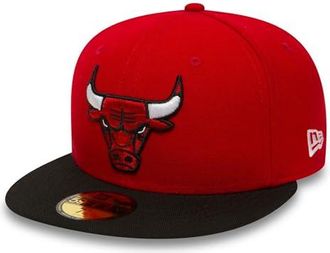 New Era 59FIFTY Casquette - NBA Chicago Bulls Rouge/Noir 7