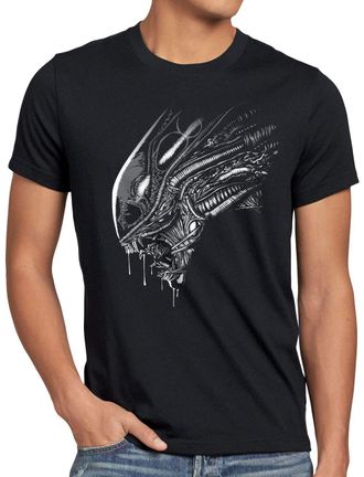style3 Fear in Space Herren T-Shirt Xenomorph Alien Ripley, Gr&ouml;&szlig;e:XXL