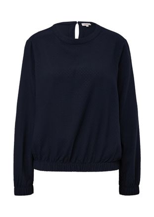 s.Oliver Bluse mit Dobby-Struktur